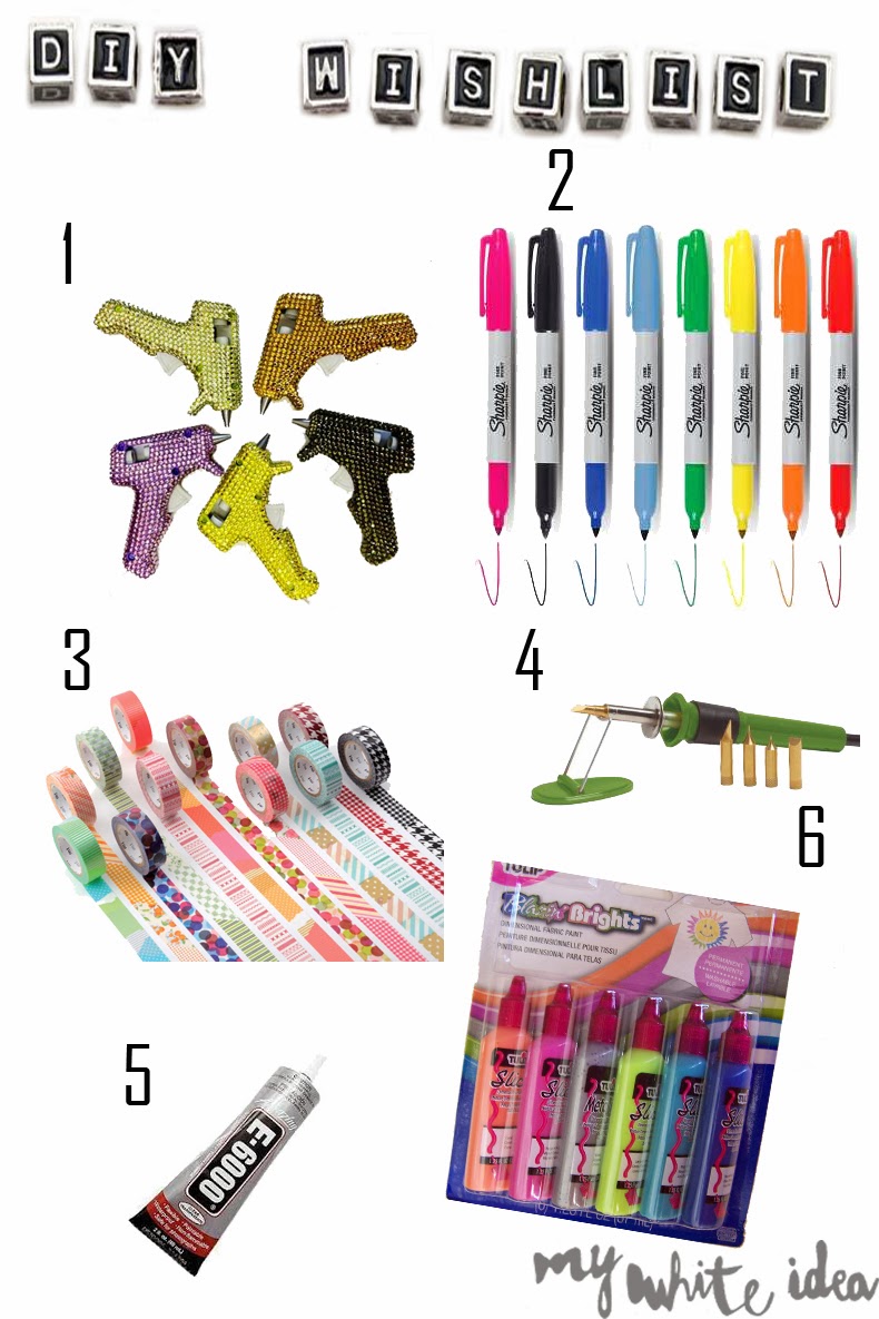 DIY WISHLIST | MY WHITE IDEA DIY