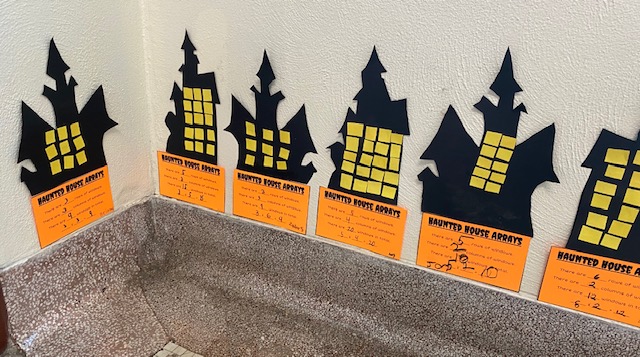 Third Grade's a Charm: Haunted House Arrays