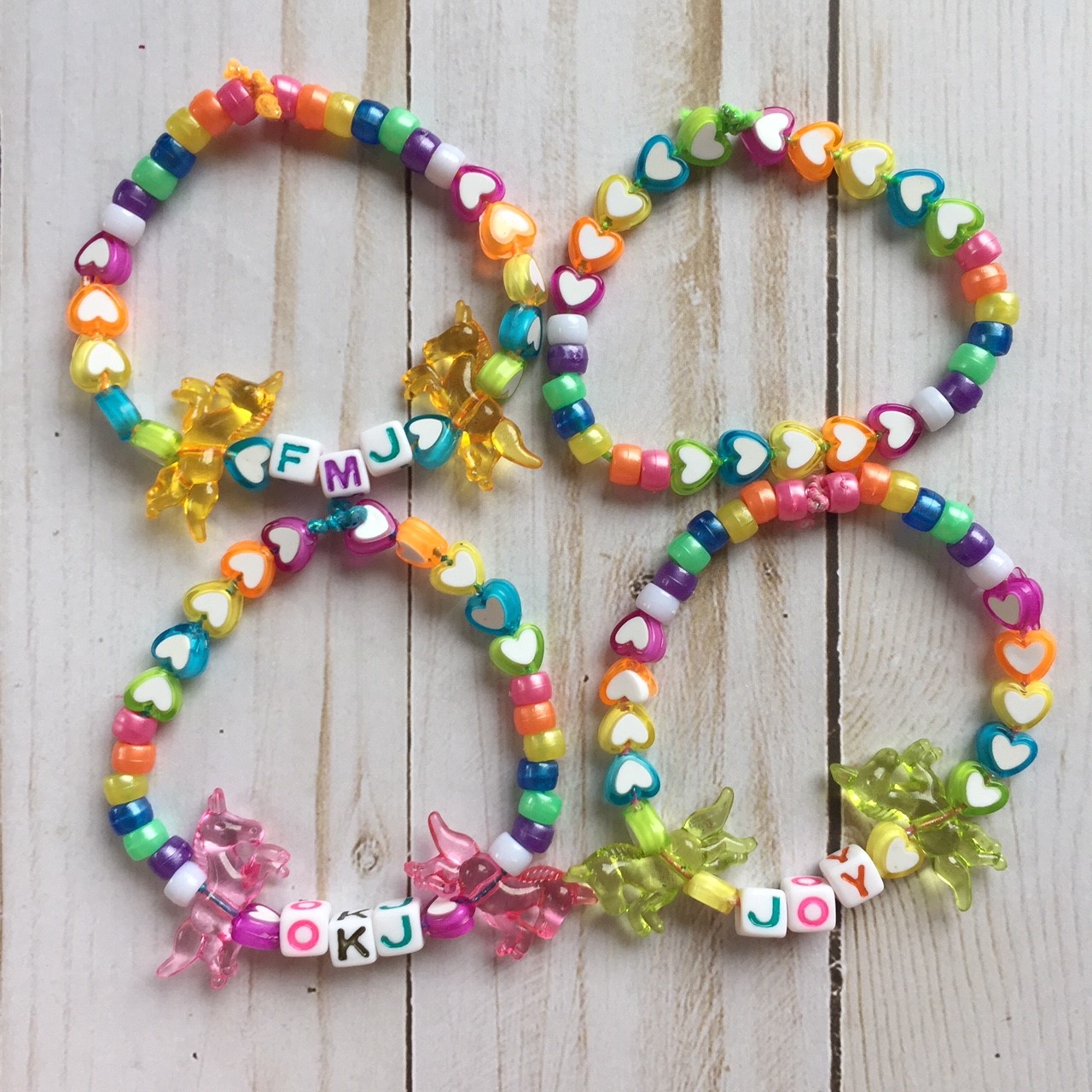 Polka-Dotty Place: Back to School Bracelets