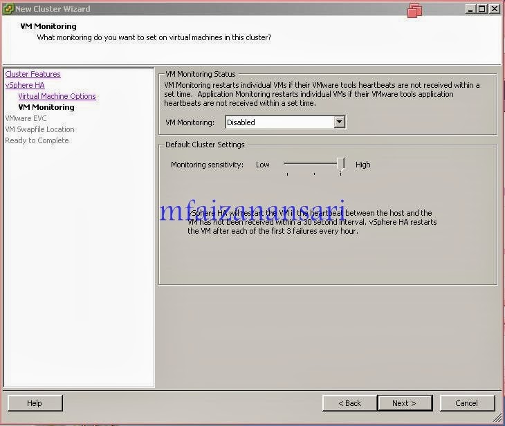 Virtualization: VMware High Availability (VMHA) Configuration