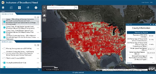 Maps Mania: Mapping America's Digital Divide