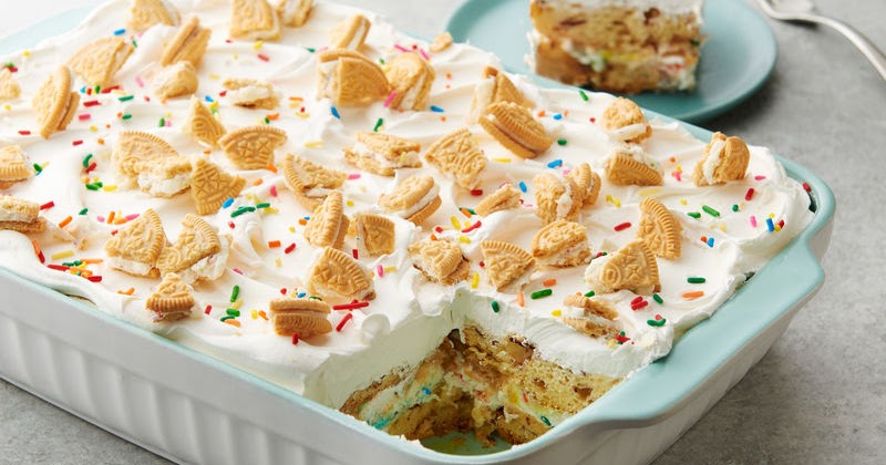 It's All in the Spice: Birthday Cake Cinnamon Roll Lasagna