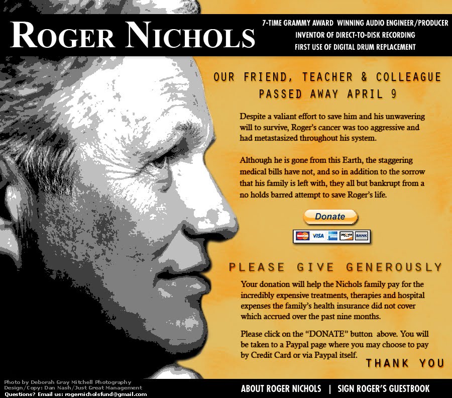 MATRIXSYNTH: RIP Roger Nichols - Creator of the Wendel Sampling Computer