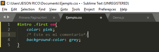 Lo básico: Comentarios en CSS