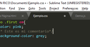 Lo básico: Comentarios en CSS