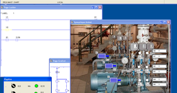 Logiciel simulation de système automatisé - génie électronique