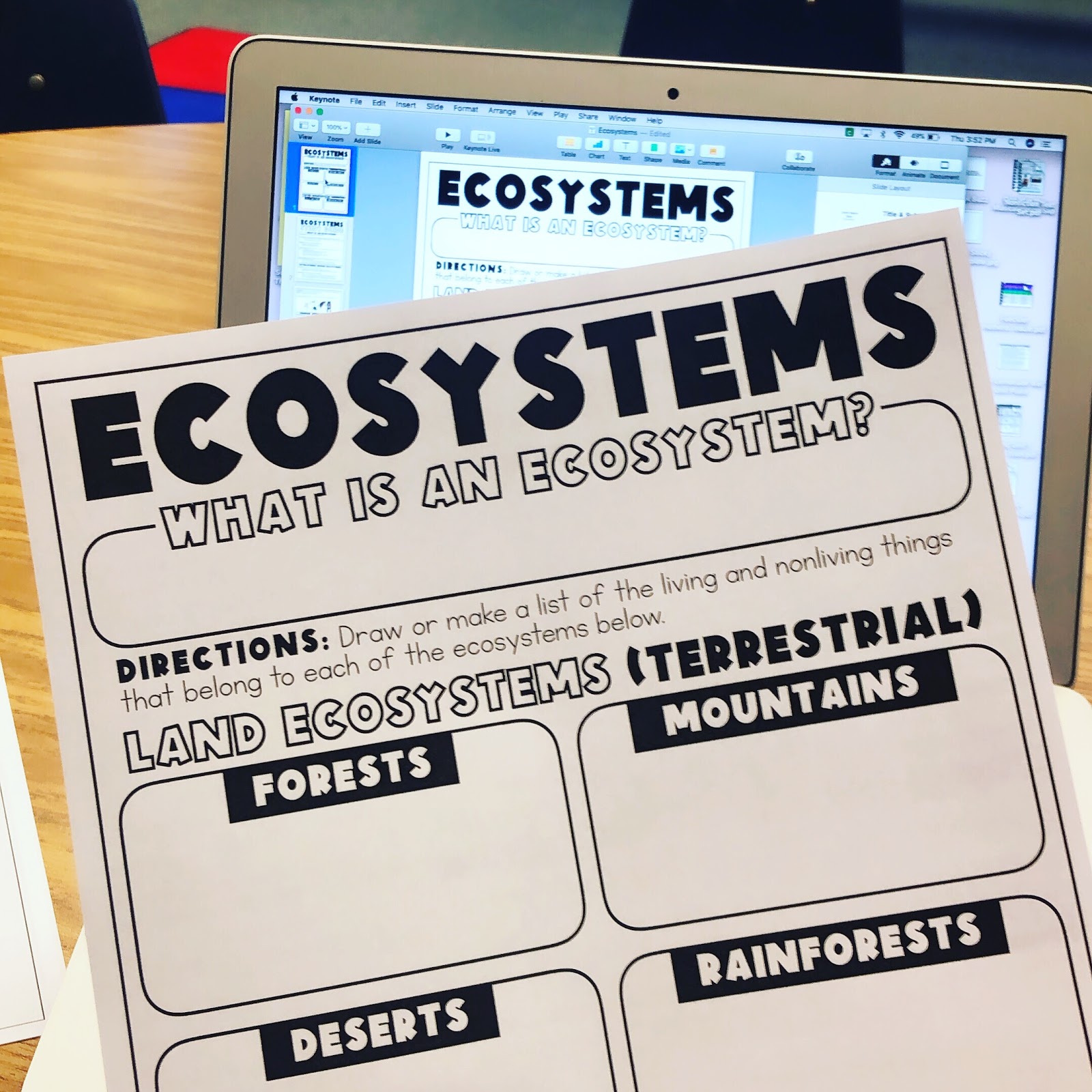 Ecosystems & Food Chains - Teaching to the Test-Taker