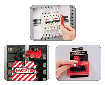 Steven Engineering News: Panduit Circuit Breaker Lockout System