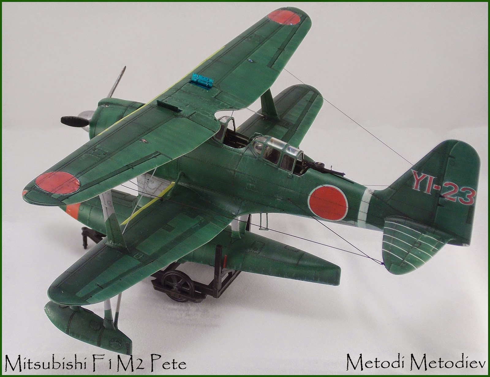 Scale Model Building with Metodi Metodiev: IJN Mitsubishi F1M2 "Pete ...