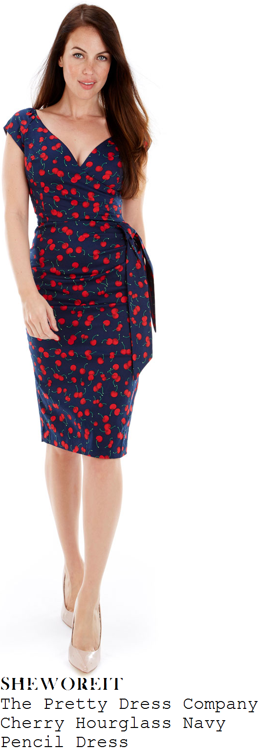 sheworeit: Luisa Zissman's The Pretty Dress Company Cherry Hourglass ...