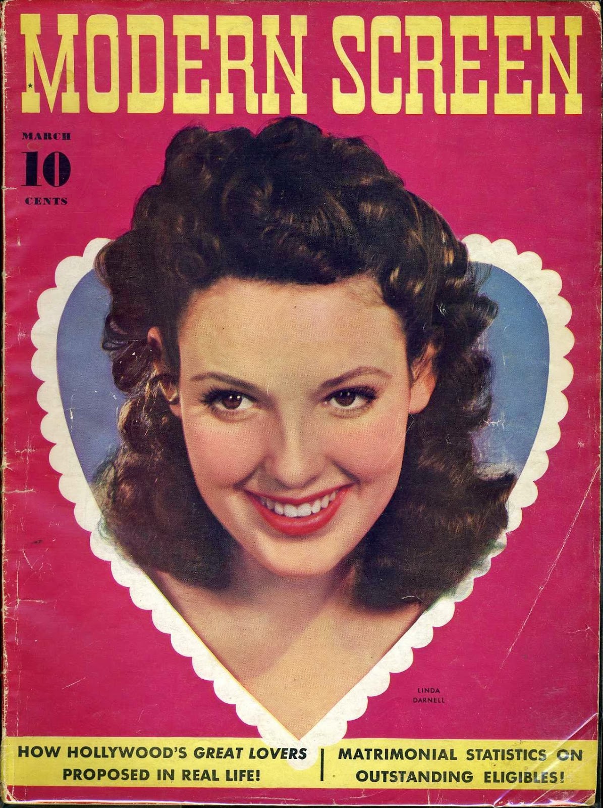 livin vintage: 14 Valentine Themed Movie Magazine Covers