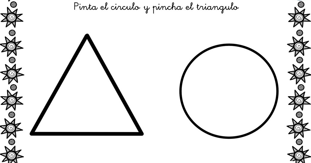 CEIP SANCTI SPIRITUS Educación Infantil : TRIÁNGULO Y CÍRCULO