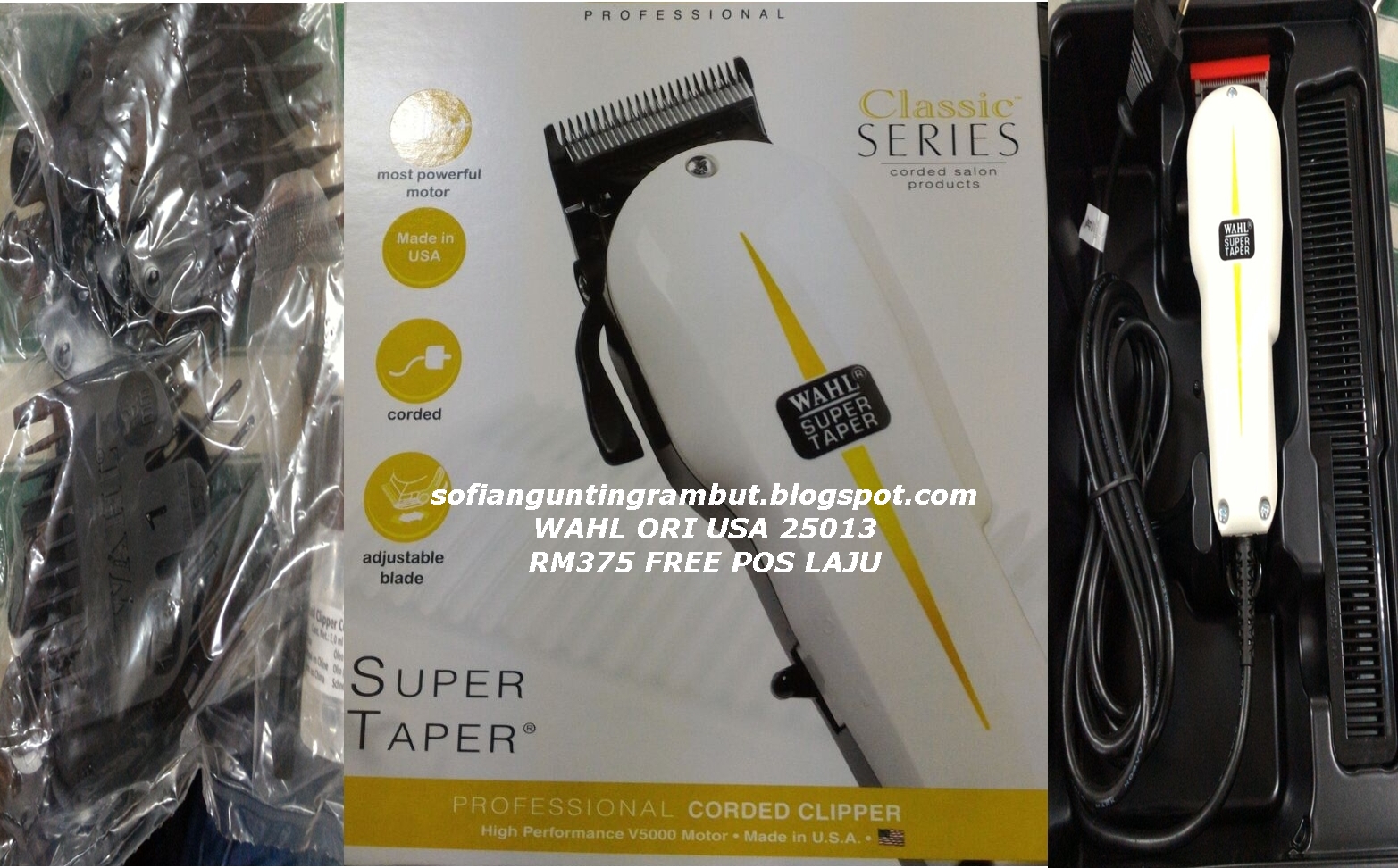 BARBERSHOP OWNER: MESIN RAMBUT