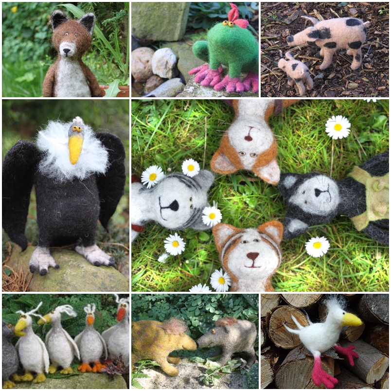 Filzkram: Neuer Kurs " Tiere filzen" im Bergischen Land