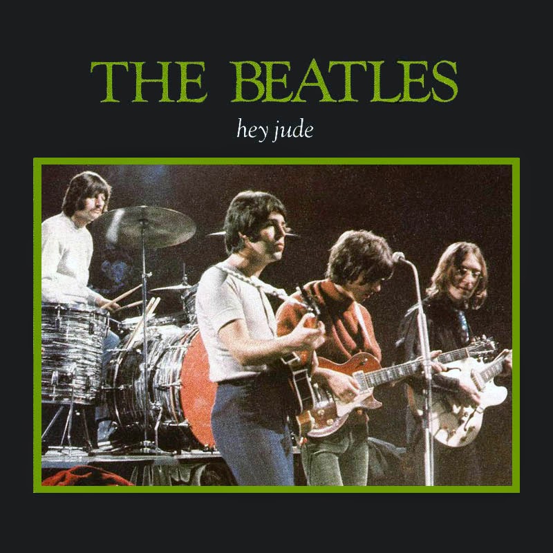 The Beatles Illustrated UK Discography: Hey Jude (Single - Apple R5722 ...