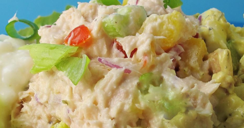 Creamy And Crunchy Tuna Salad Supreme