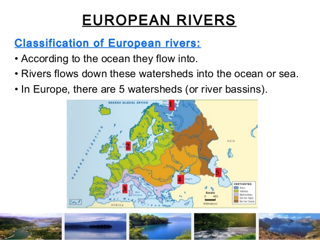 Social Science 6 camposoto: Rivers and watersheds in Europe