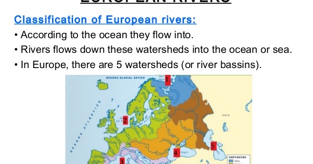 Social Science 6 camposoto: Rivers and watersheds in Europe