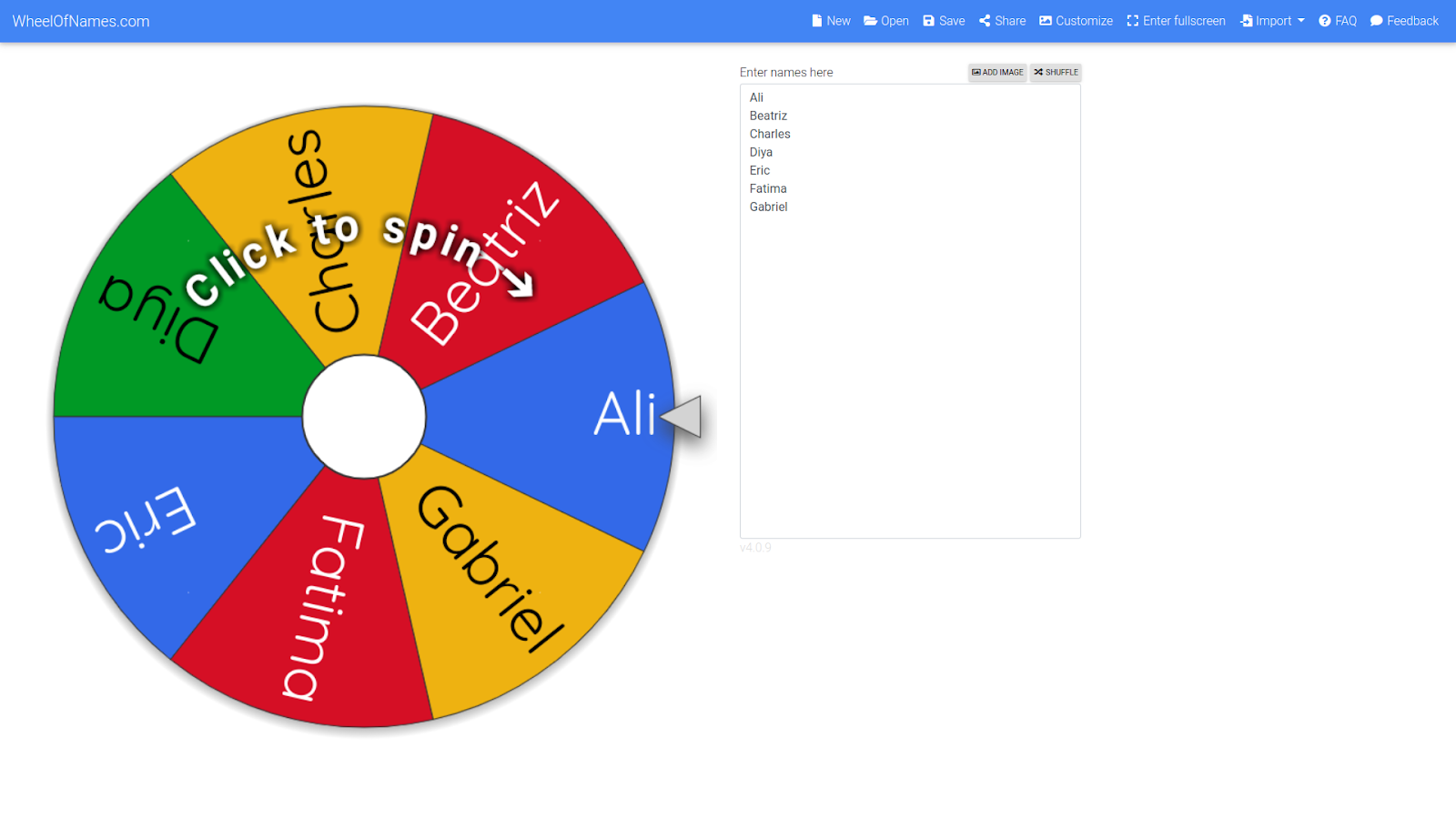 Handig voor leerkrachten! 'Wheel of Names': een mooie gratis online ...