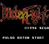 1211. Buster Fight de GAME GEAR en ESPAÑOL (Acción/Lucha)