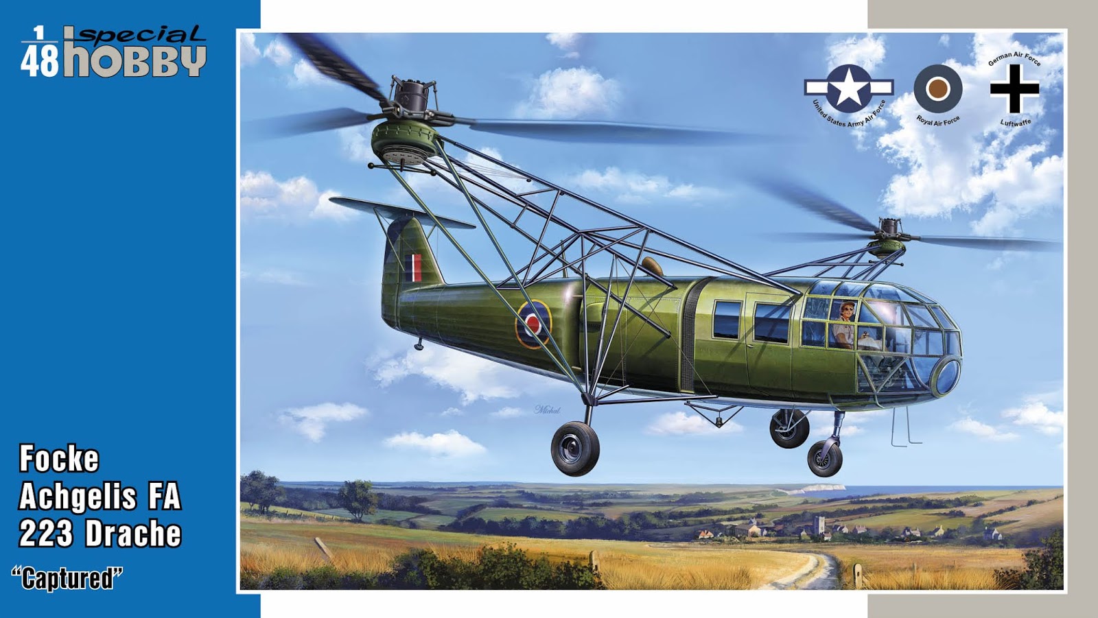 SH48201 Focke Achgelis FA 223 schemes options