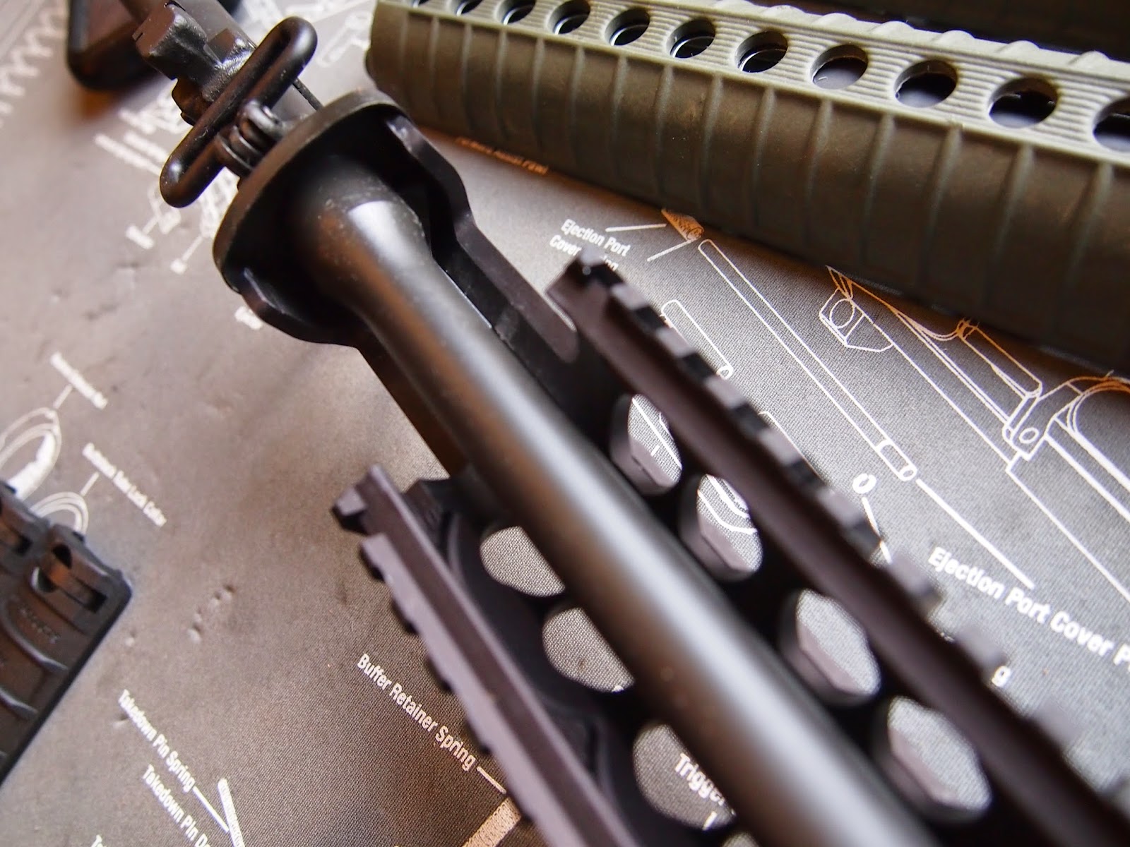 Mister Donut's Firearms Blog: Colt Canada SA20 with Drop-in Rail ...