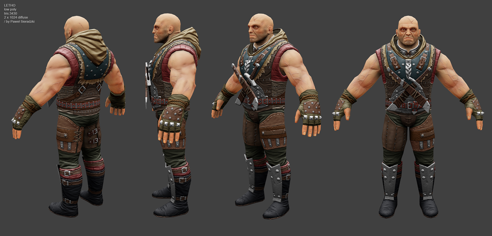 Paweu Sieradzky - illustration & character design: LETHO (from Witcher ...