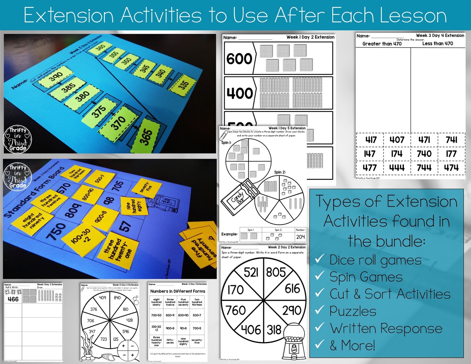 2nd Grade Guided Math - Thrifty in Third Grade