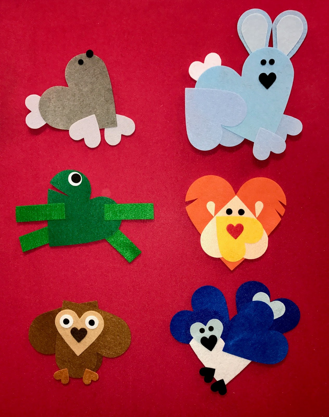 Felt-tastic Flannelboard Funtime: My Heart is Like a Zoo