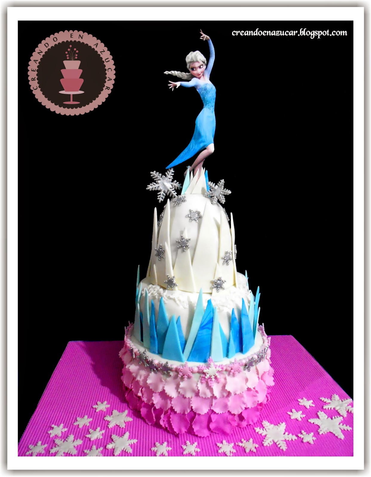 Torta de Frozen