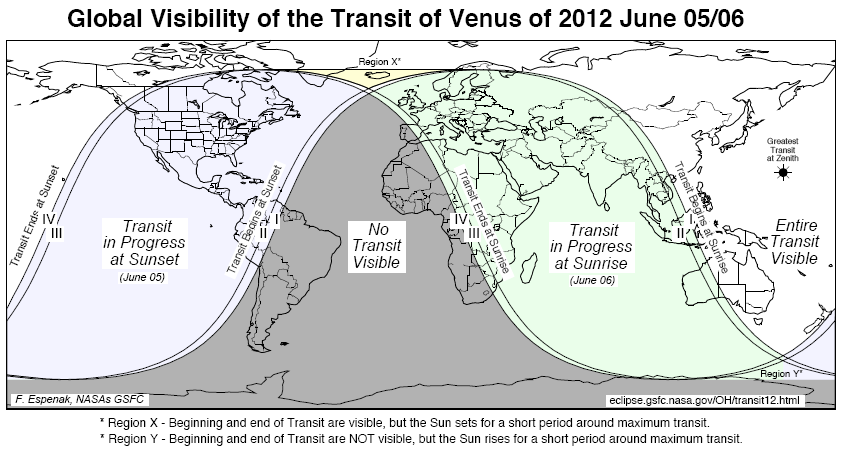 What time does the Transit of Venus begin in Ohio? [Stellar Neophyte ...