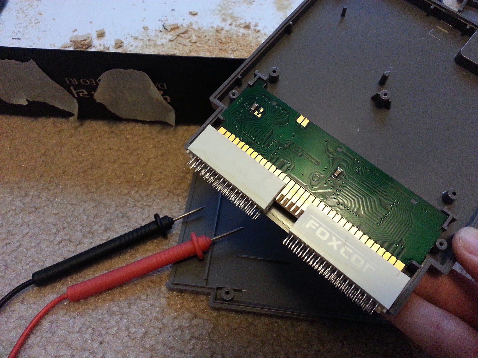 DIYtronics: Super Joy 3 NES on a Chip Modifications