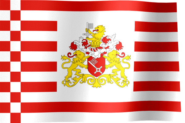 Bremen Flag GIF (Bremer Flagge) - All Waving Flags