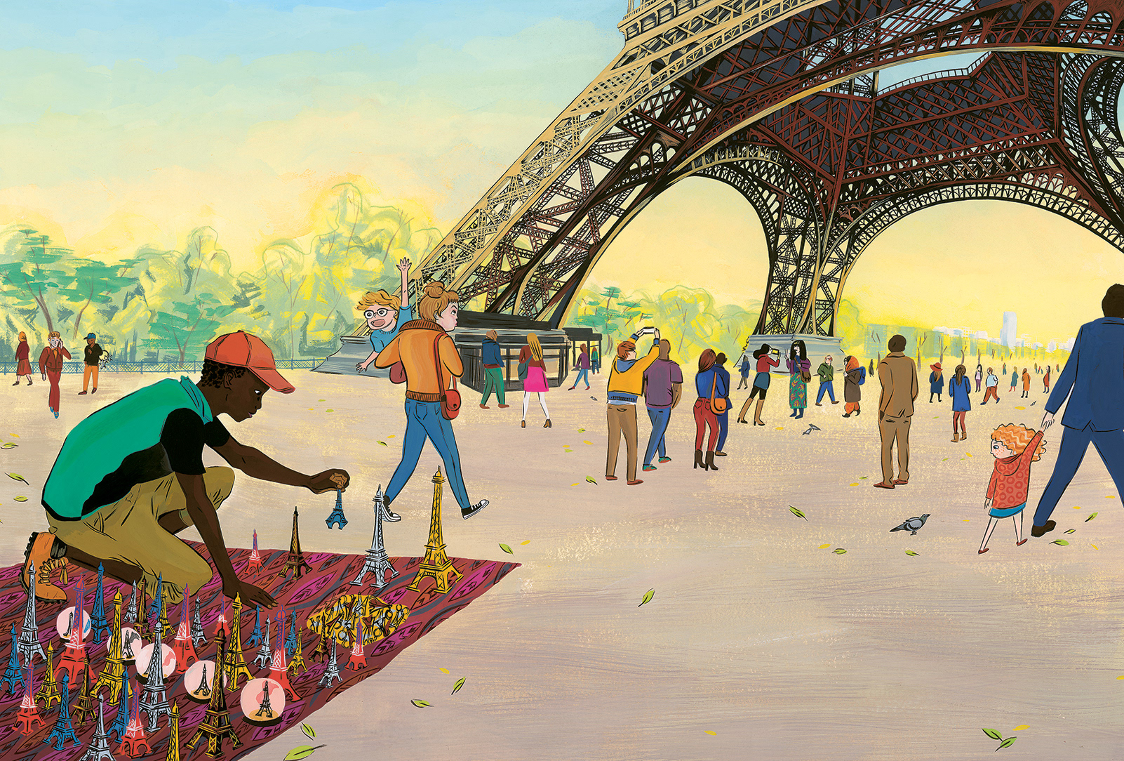 MASSAMBA, LE MARCHAND DE TOURS EIFFEL/ BÉATRICE FONTANEL ET ILLUSTRÉ ...