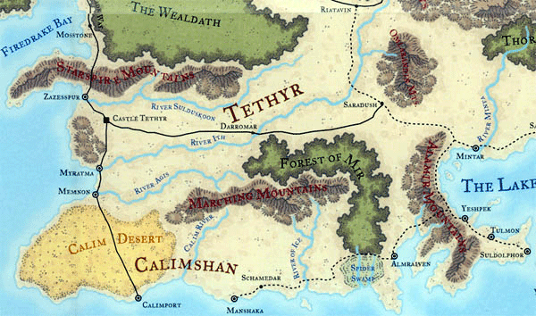 Le Tombeau du Seigneur des Marches: Royaumes Oubliés: Le Royaume de Théthyr