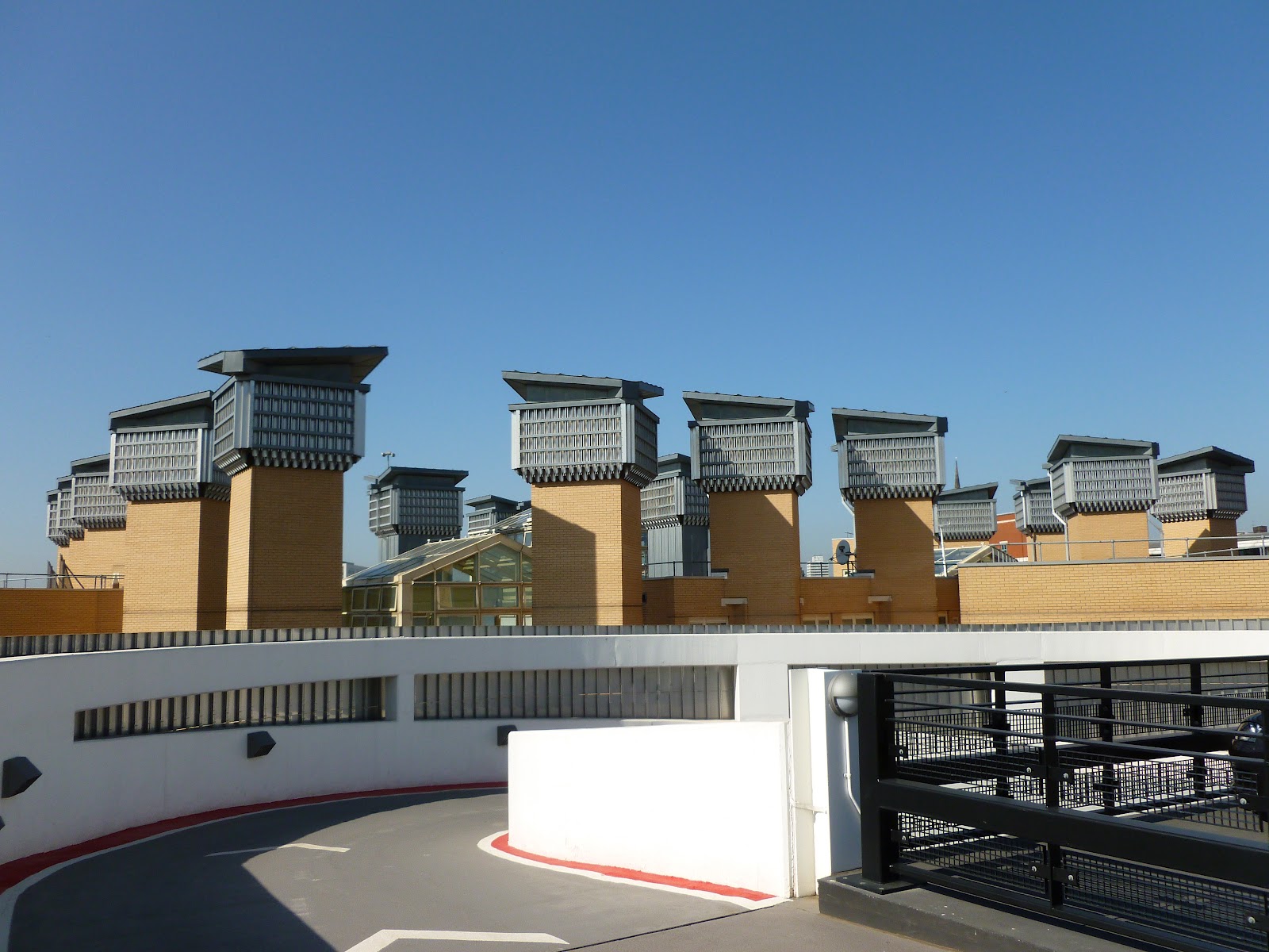 Today Around Coventry: Coventry University Library Ventilation Towers