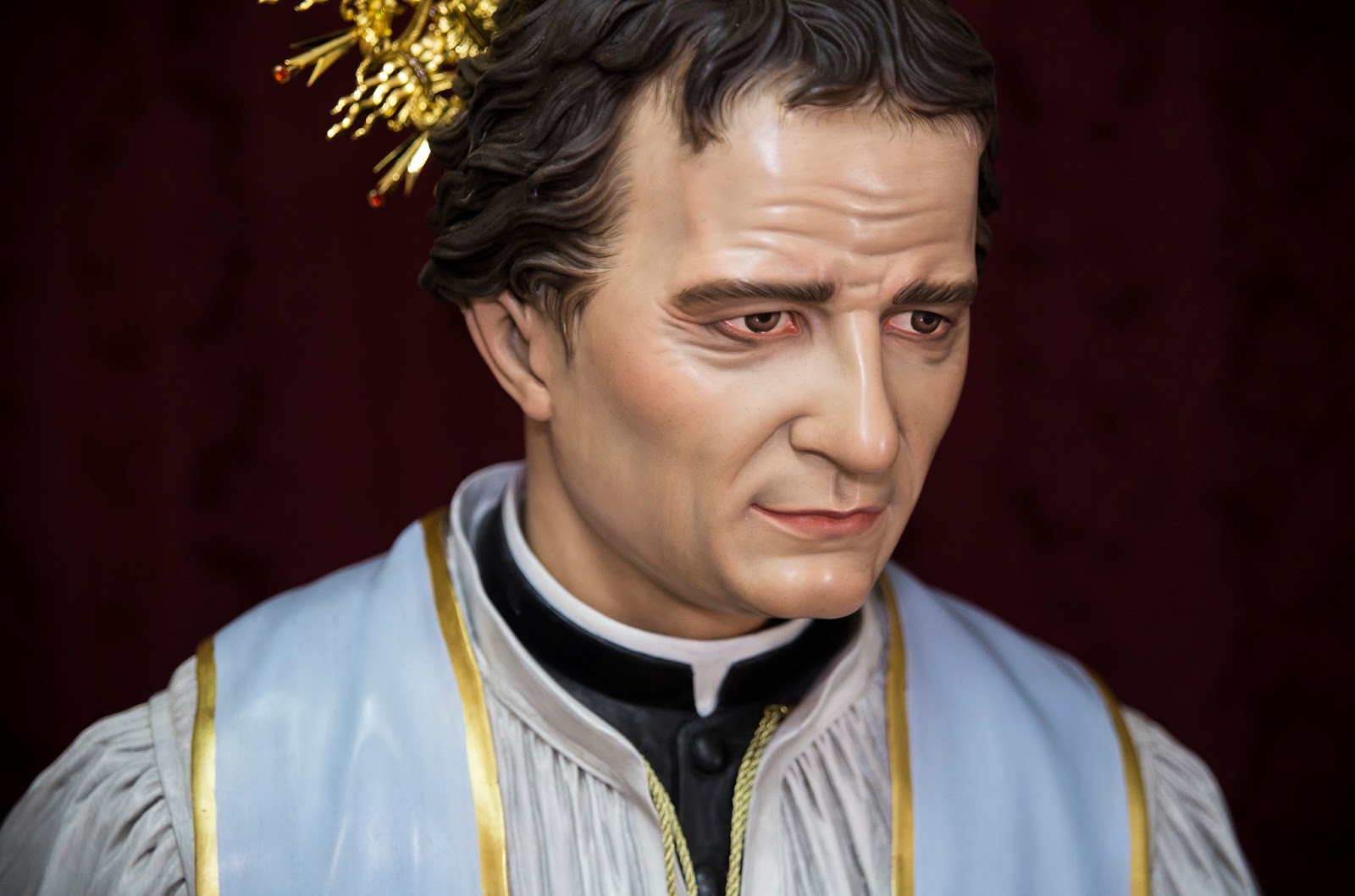 Edwin González Solís. Imaginero Escultor: San Juan Bosco (180cm ...