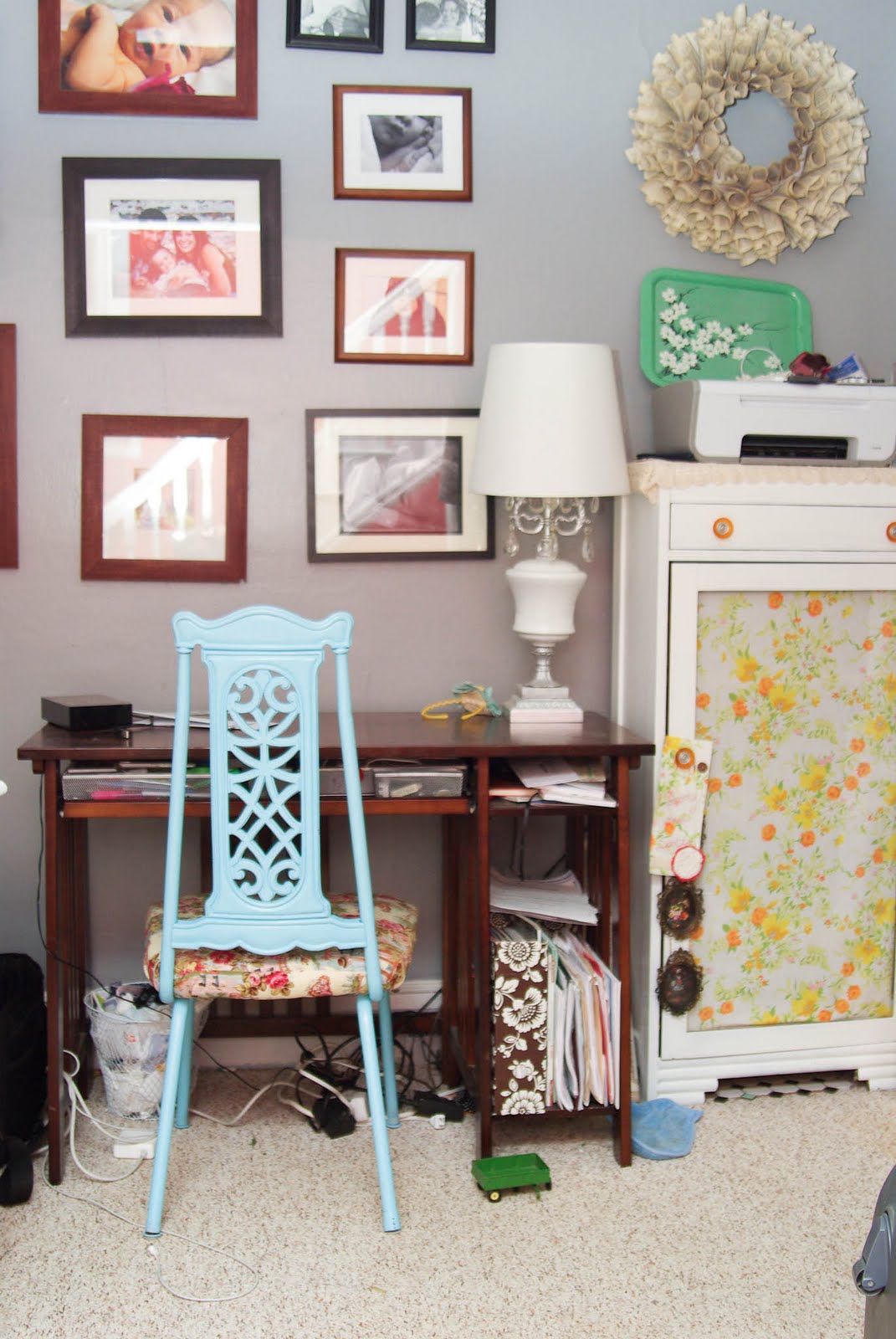 DIY | Jazzing up an old desk