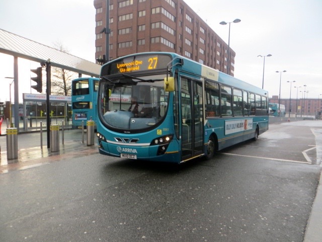 North West Bus Cam: Liverpool One Bus Station