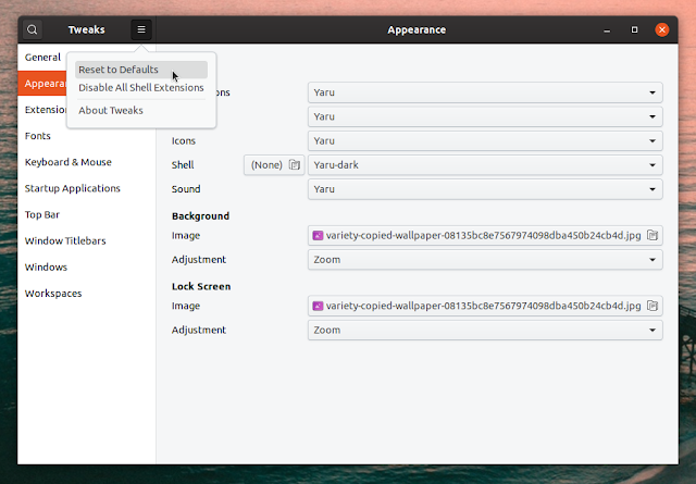 How To Reset Gnome Desktop Settings To Default - Linux Uprising Blog