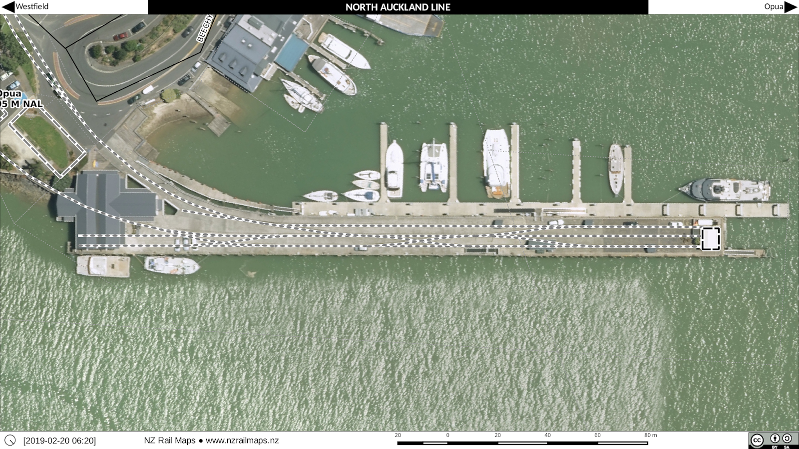 New Zealand Rail Maps: North Auckland Line [1A]: Opua-Kawakawa 1: Opua 1