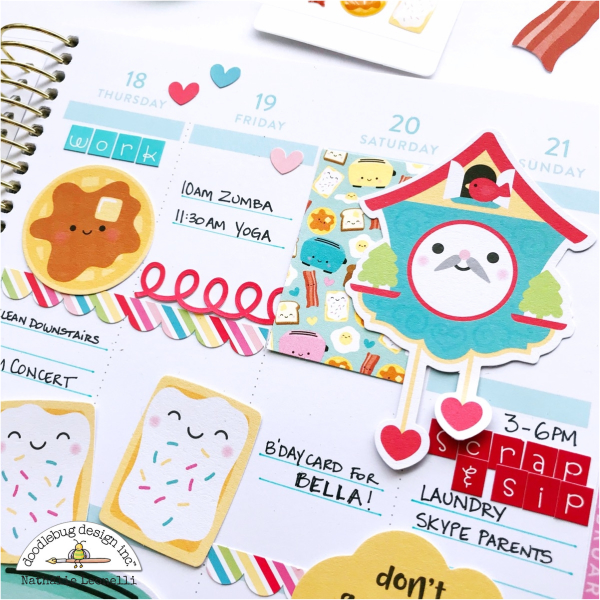 Doodlebug Design Inc Blog: So Punny | Planner Pages with Nathalie