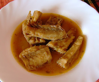 LAS RECETAS DEL TI` PACO: TOLLOS EN SALSA