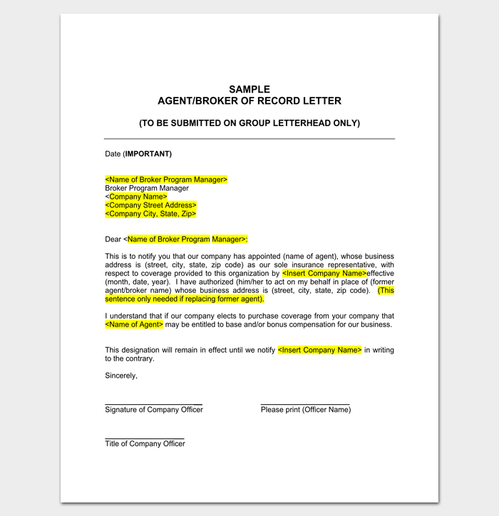 Insurance Referral Letter Template ~ Resume Letter