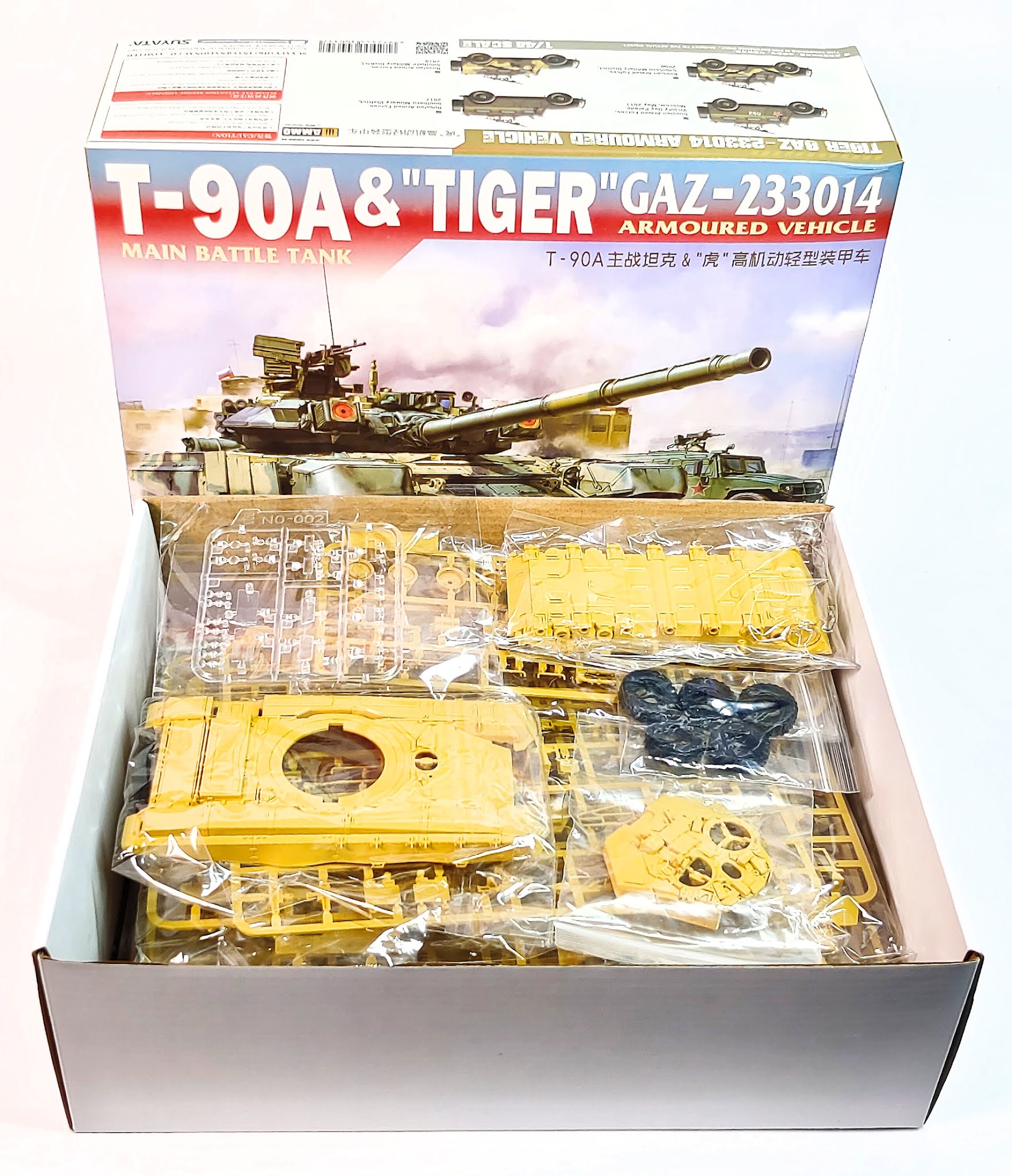 The Modelling News: Build Review Pt II: 1/48th scale T-90A & GAZ-233014 ...