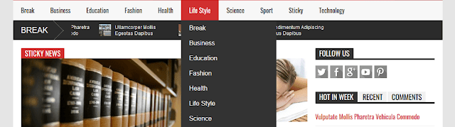 30+ Responsive Blogger Templates [2021] For News & Magazine ...