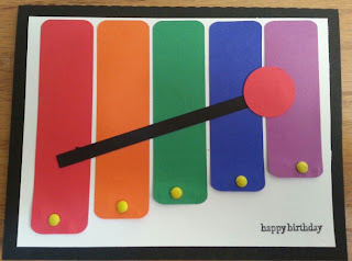 Remarkable Creations: Xylophone Card