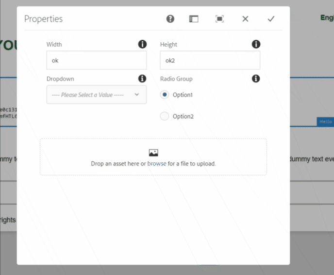 Aem Lab Arun Patidar Aem Touch Ui Dialog Display Fields In A Same Row Two Column Layout