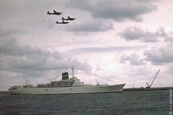 Father MNW Edwards Postcards: SA Vaal on its inauguration