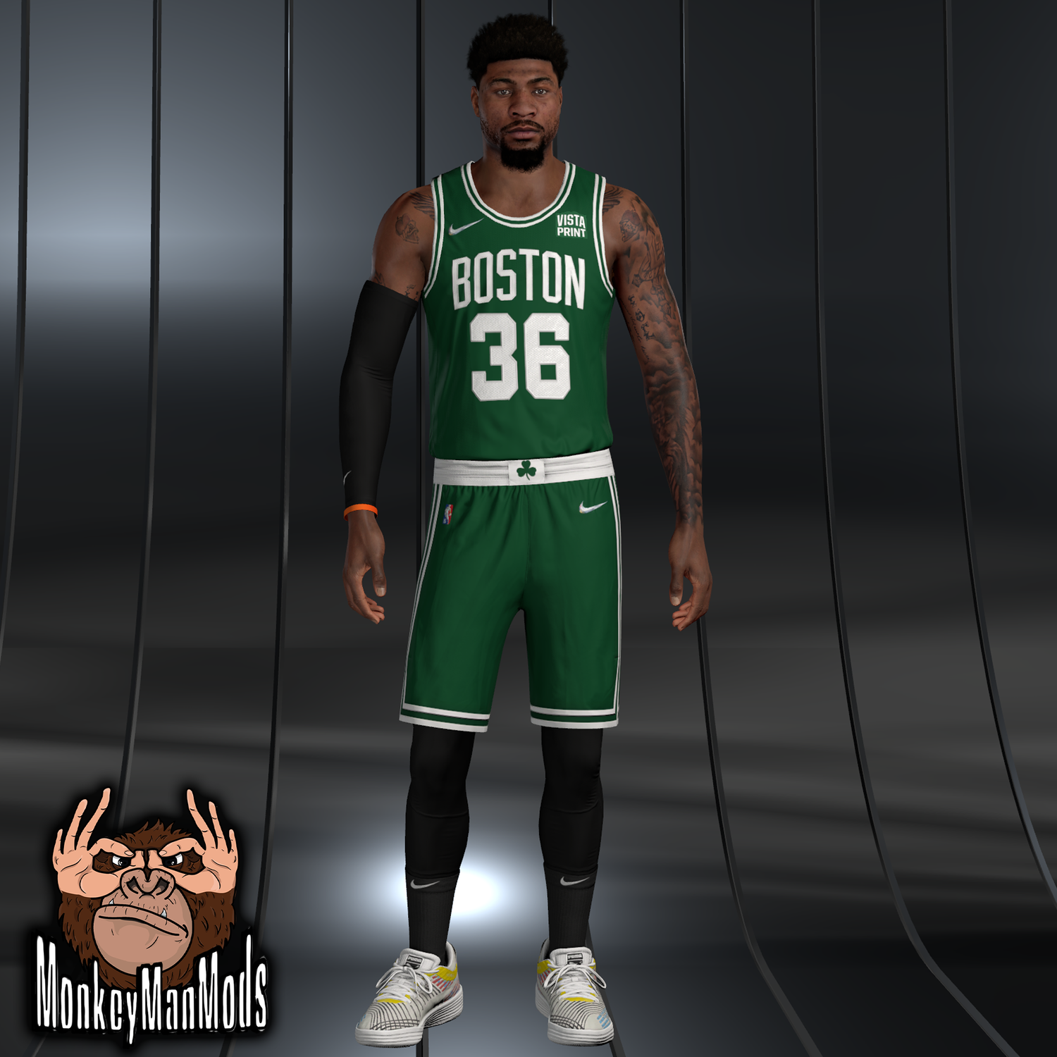 NBA 2K22 Marcus Smart Cyberface by MonkeyManJSV